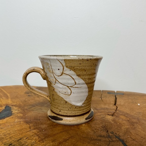 Handmade | Dining | Handmade Stamped Pottery Mug | Poshmark